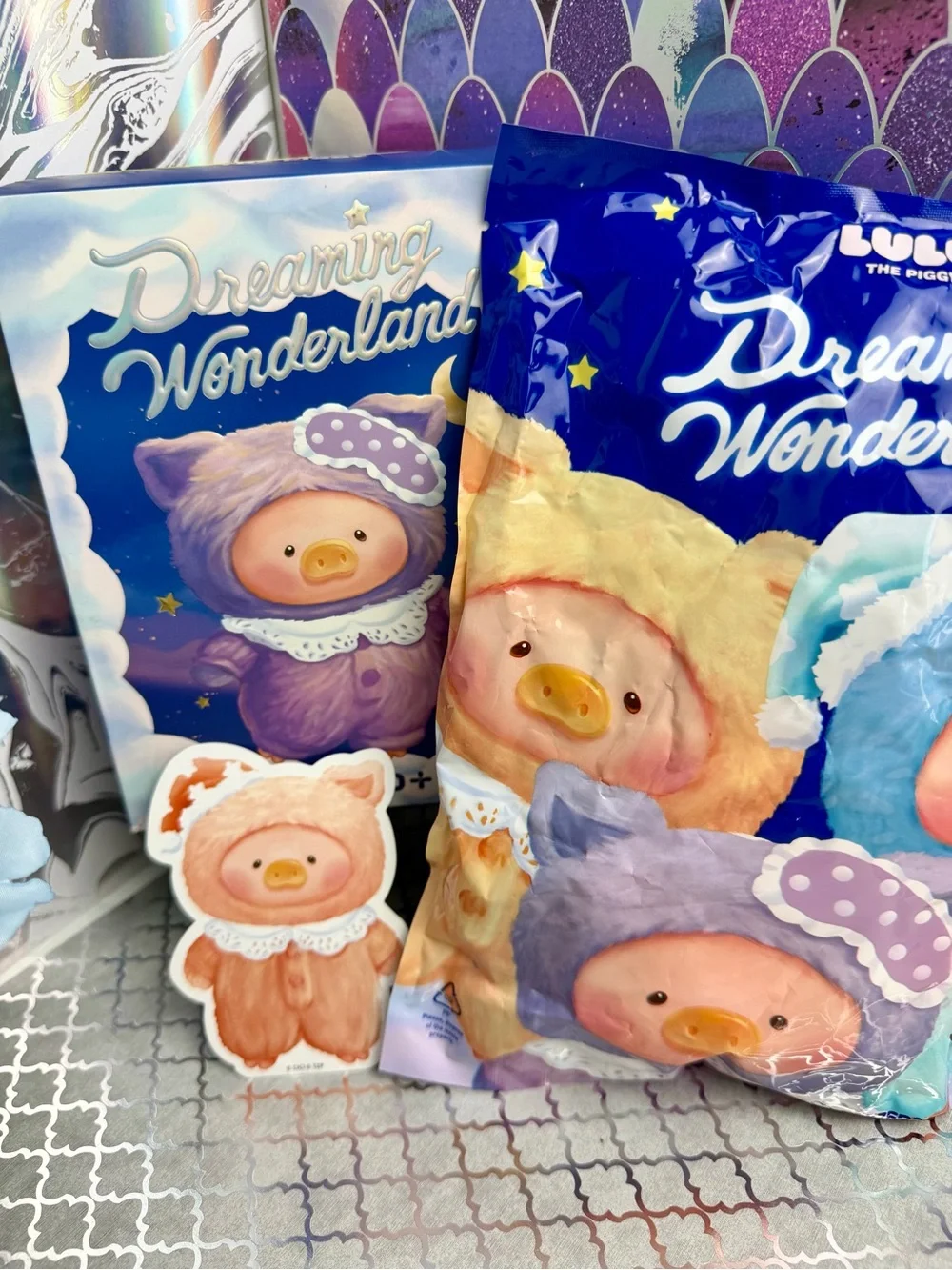 POP MART | Toys | Lulu The Piggy Charismatic Orange Dreaming Wonderland ...